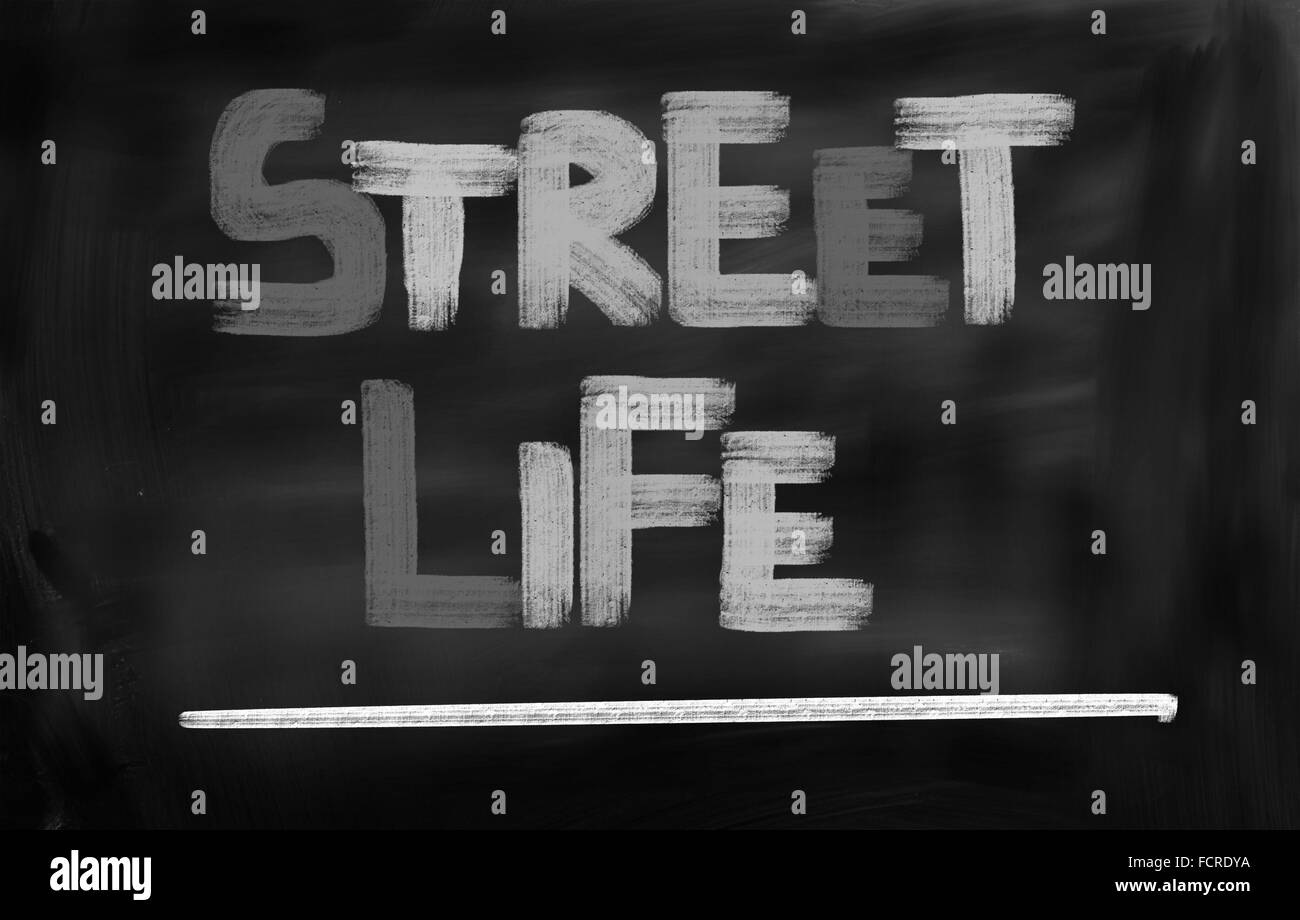 Street Life Concept Stock Photo - Alamy