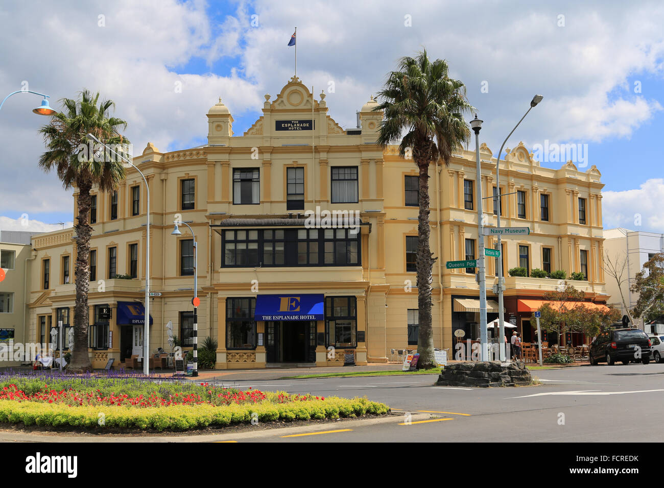 The Esplanade Hotel, Devonport, Auckland, New Zealand Stock Photo - Alamy