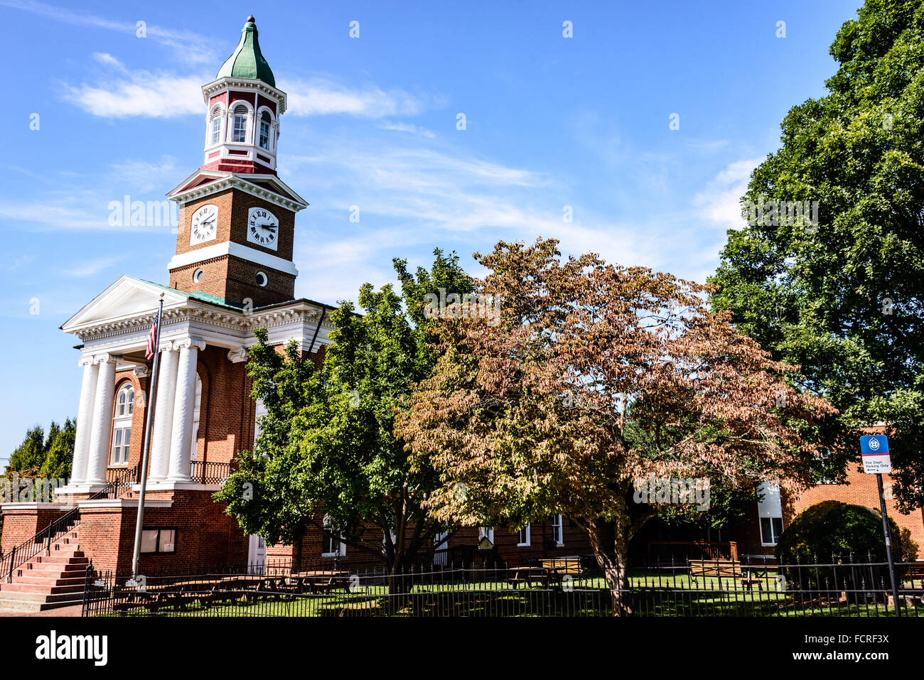 Culpeper County Courthouse, West Davis Street, Culpeper, Virginia Stock ...