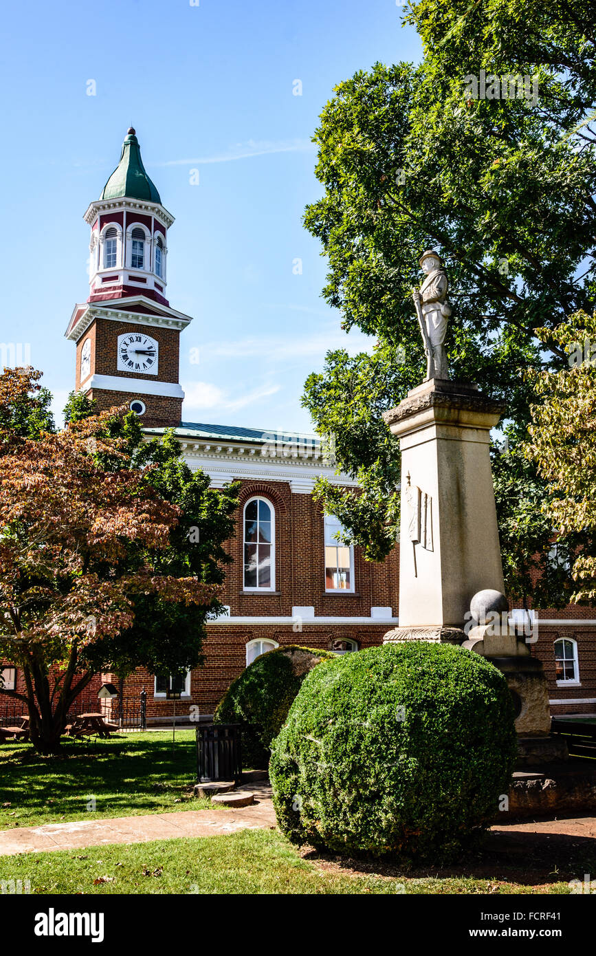 Culpeper County Courthouse, West Davis Street, Culpeper, Virginia Stock ...