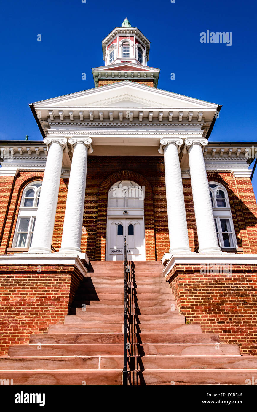 Culpeper County Courthouse, West Davis Street, Culpeper, Virginia Stock ...