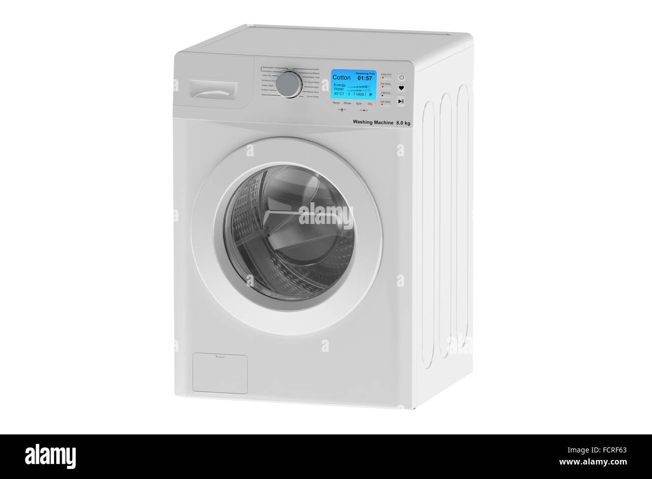 Illustration white washing machine hi-res stock photography and images ...