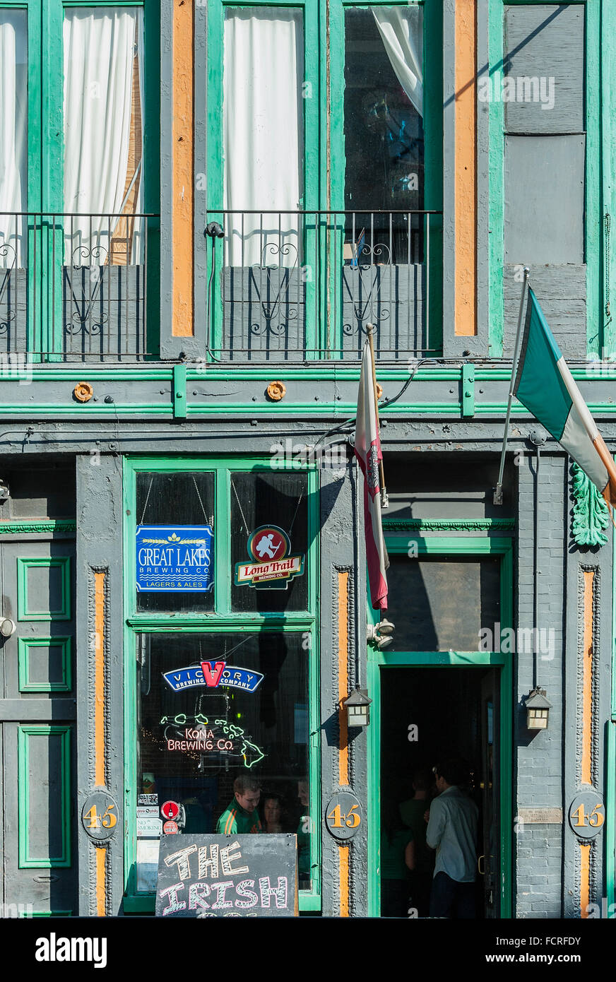 Irish Pub, Philadelphia, Pennsylvania, USA Stock Photo - Alamy