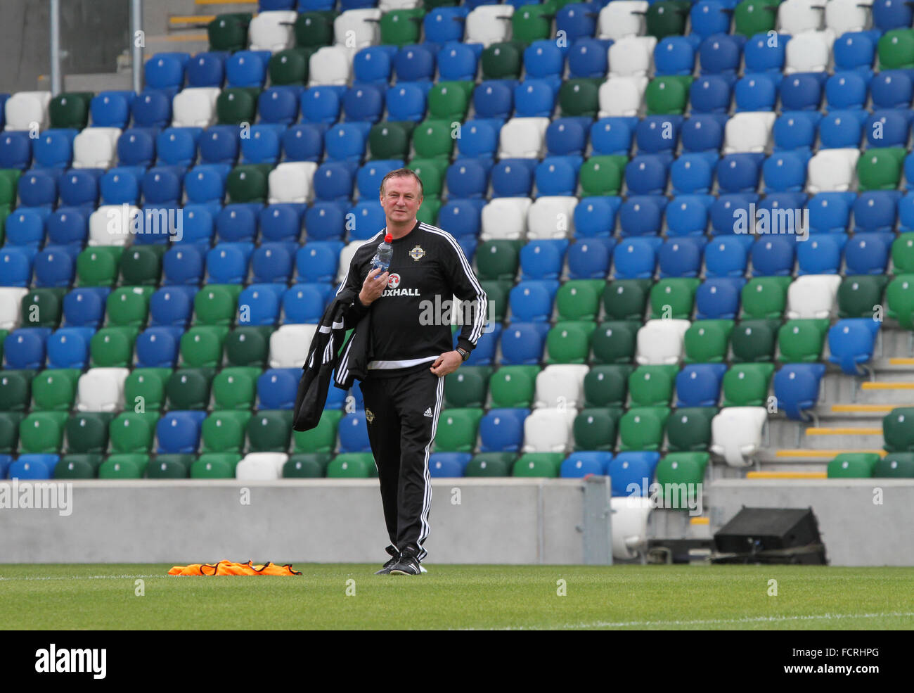 Northern Ireland international football manager Michael O'Neill ahead ...