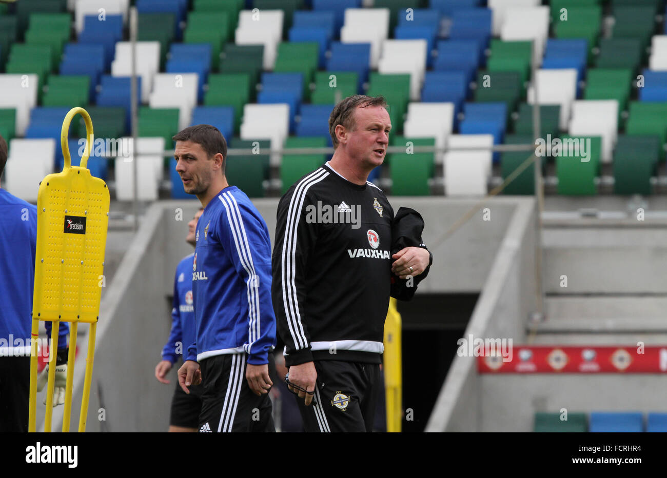 Northern Ireland international football manager Michael O'Neill ahead ...
