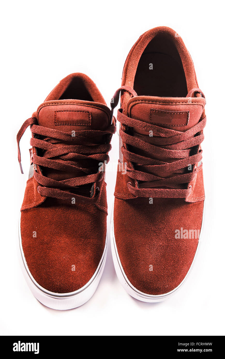 Sneakers isolated on white background Stock Photo - Alamy
