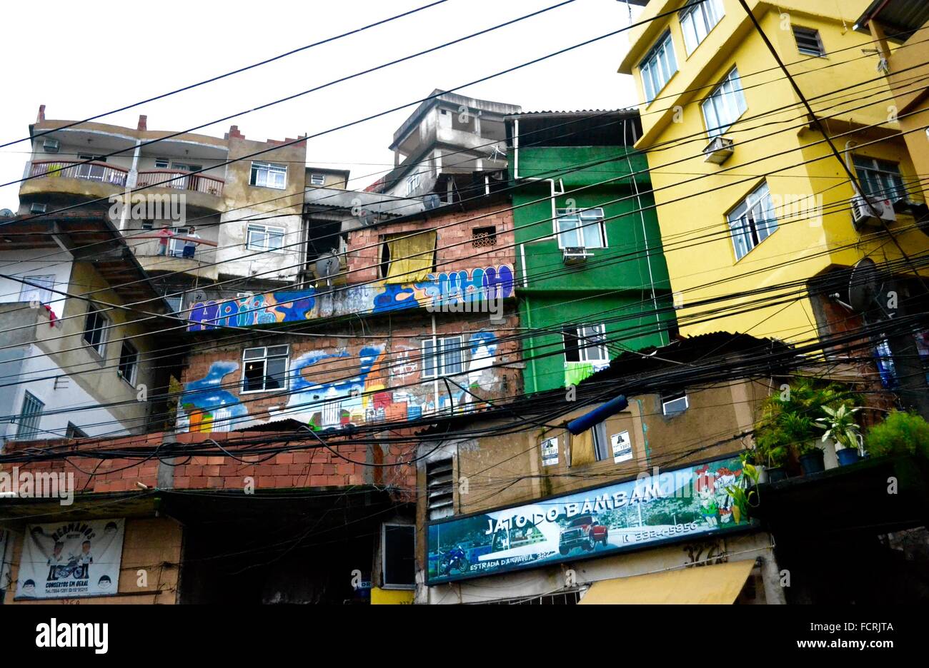 Favela Buildings Stock Photos & Favela Buildings Stock Images - Alamy