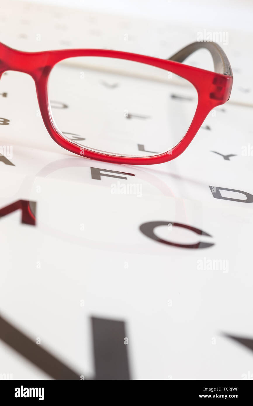 Sight test chart hi-res stock photography and images - Alamy