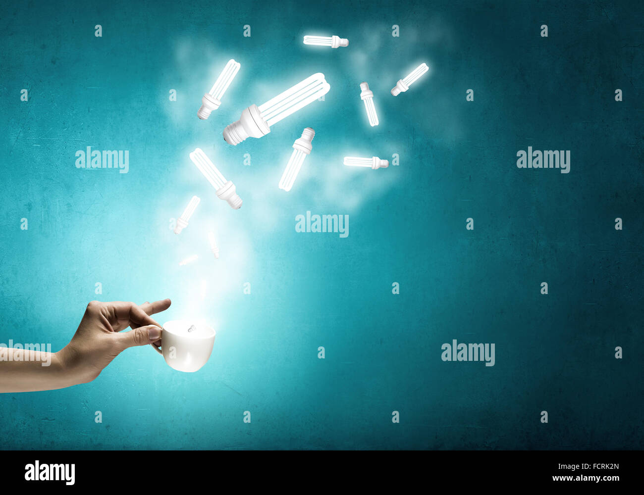 Light coming out of hand hi-res stock photography and images - Alamy