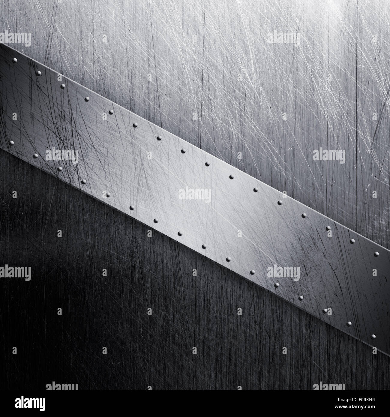 Metal grunge texture with rivets Stock Photo - Alamy