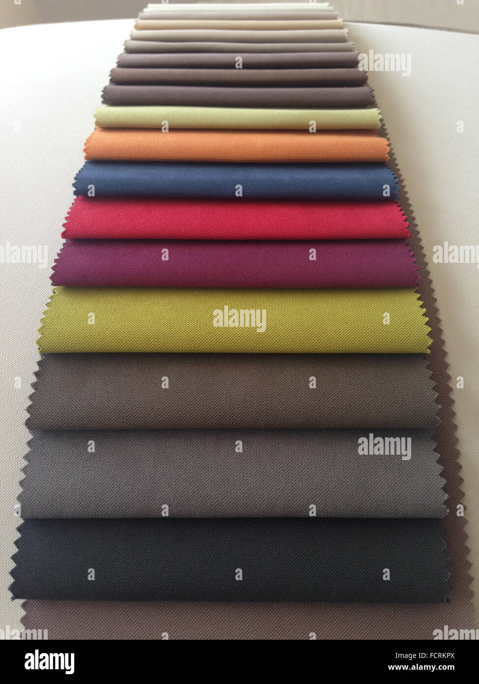 Samples of colorful fabric texture background Stock Photo - Alamy