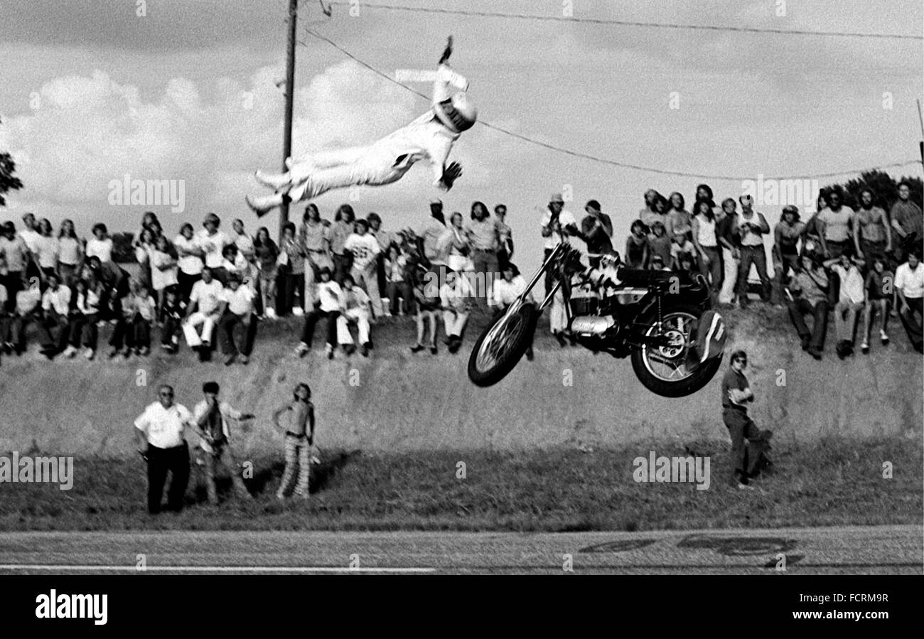 Motorcycle accident stunt hi-res stock photography and images - Alamy