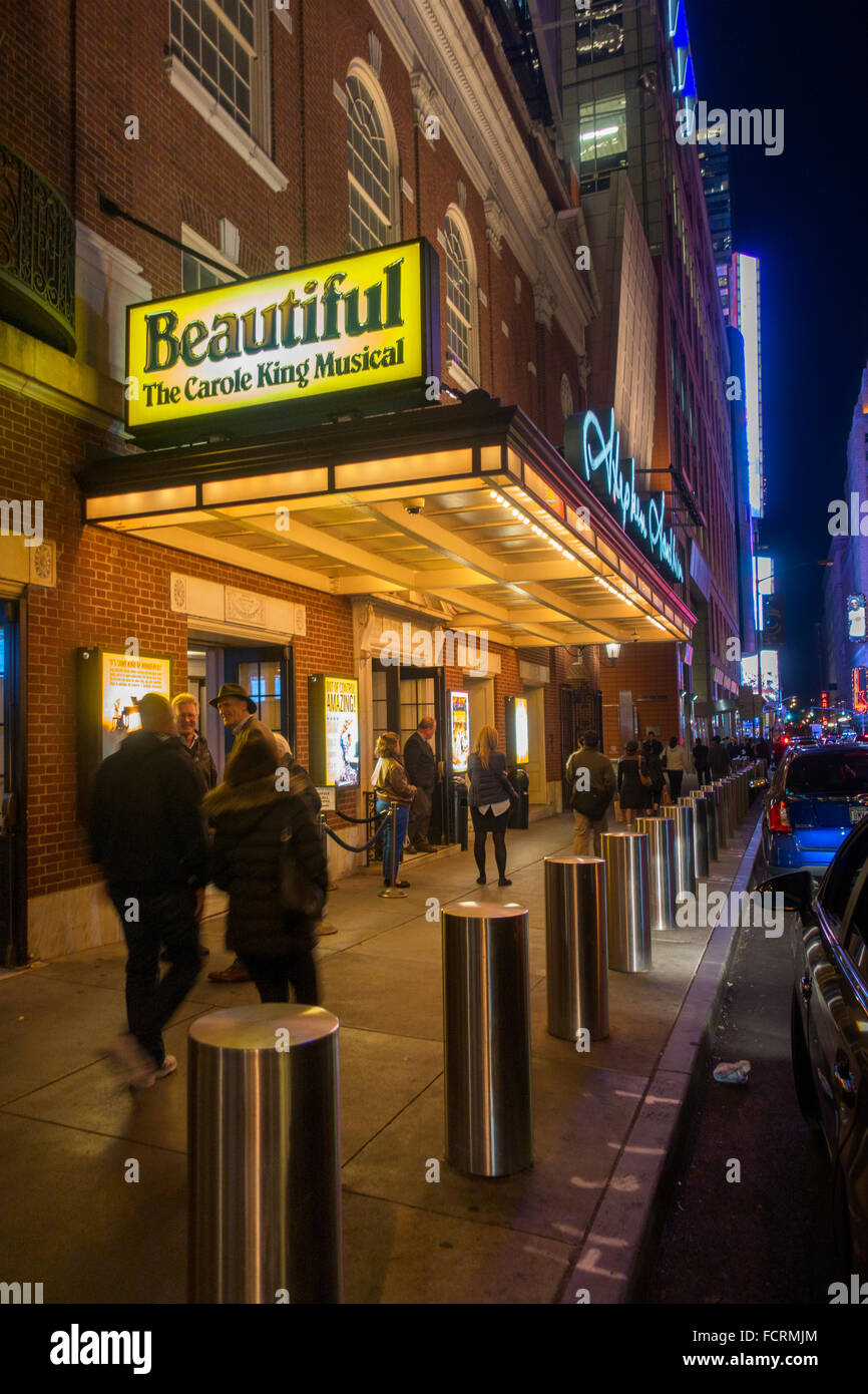 Beautiful musical on Broadway Stock Photo - Alamy