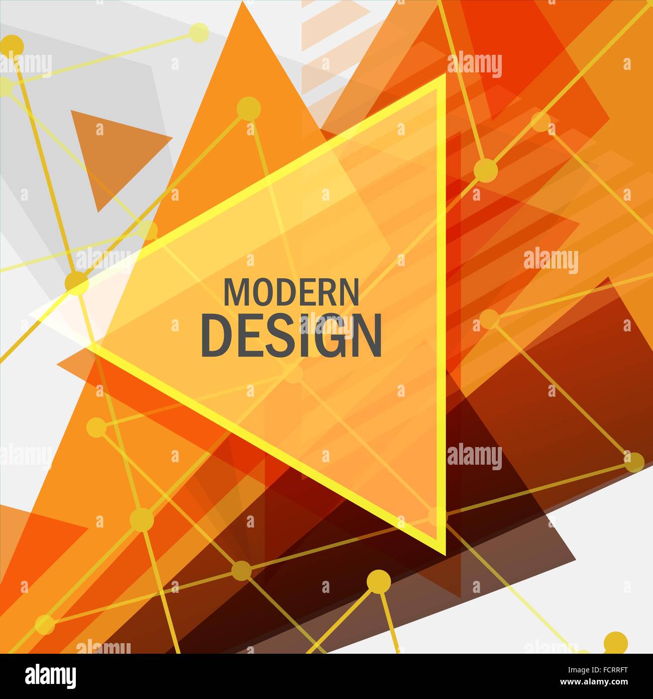 Abstract rapid triangular design Stock Vector Image & Art - Alamy