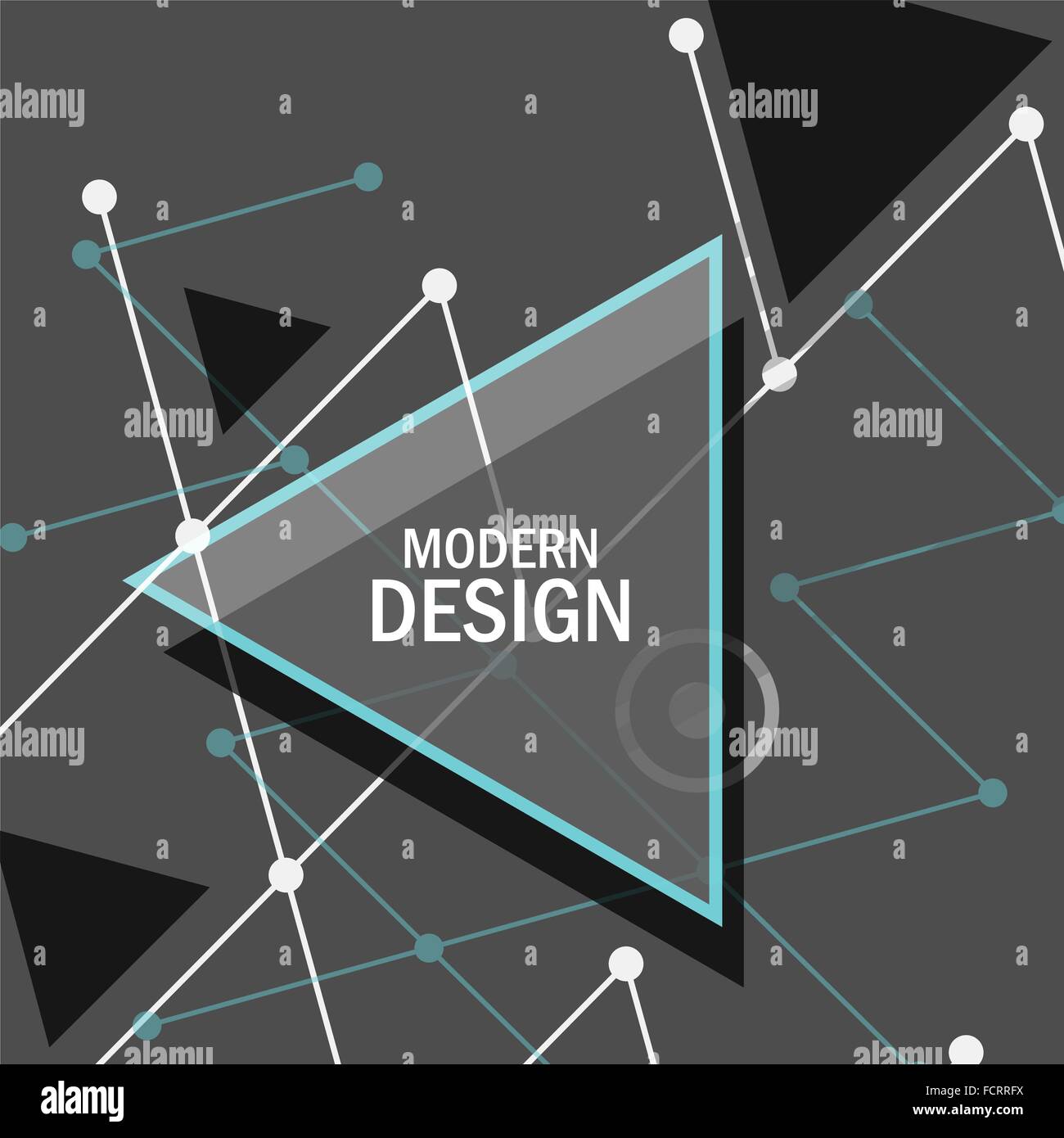 Abstract rapid triangular design Stock Vector Image & Art - Alamy