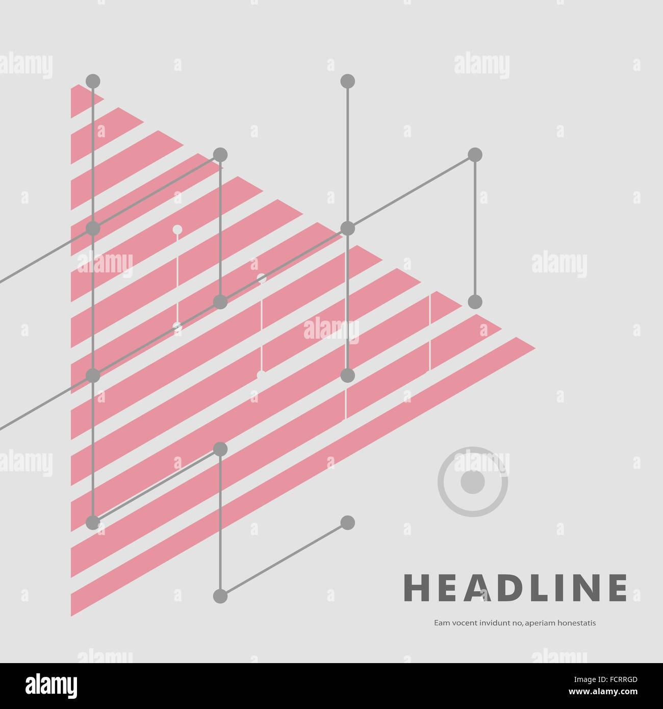 Abstract line and triangular design Stock Vector Image & Art - Alamy