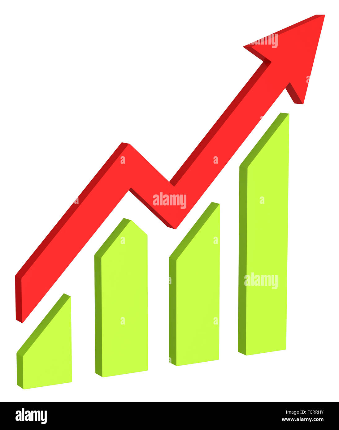 Arrow up chart hi-res stock photography and images - Alamy