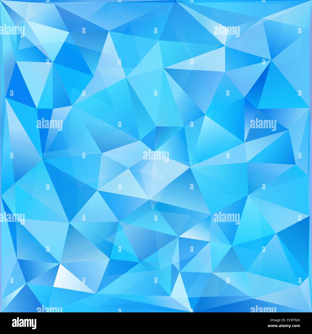 Blue glass triangles abstract vector background Stock Vector Image ...