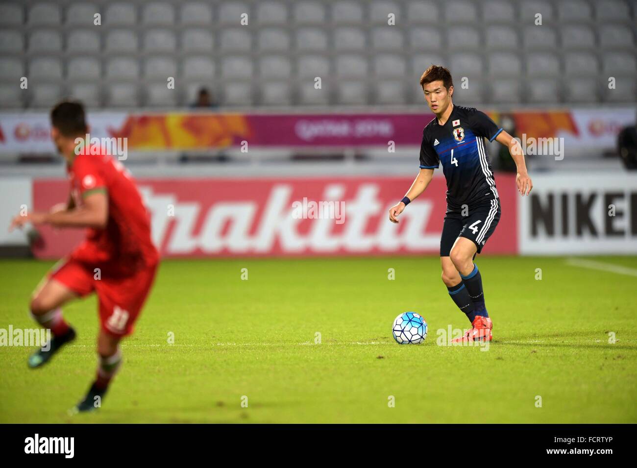 Doha, Qatar. 22nd Jan, 2016. Takuya Iwanami (JPN) Football/Soccer : AFC ...