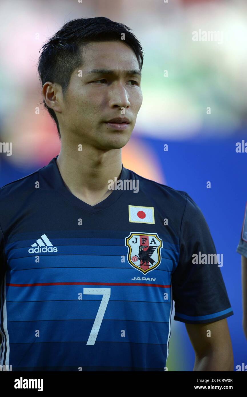 Doha, Qatar. 22nd Jan, 2016. Riki Harakawa (JPN) Football/Soccer : AFC ...