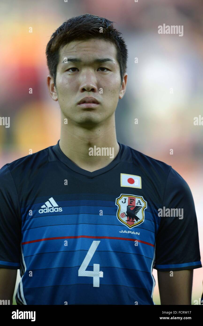 Doha, Qatar. 22nd Jan, 2016. Takuya Iwanami (JPN) Football/Soccer : AFC ...