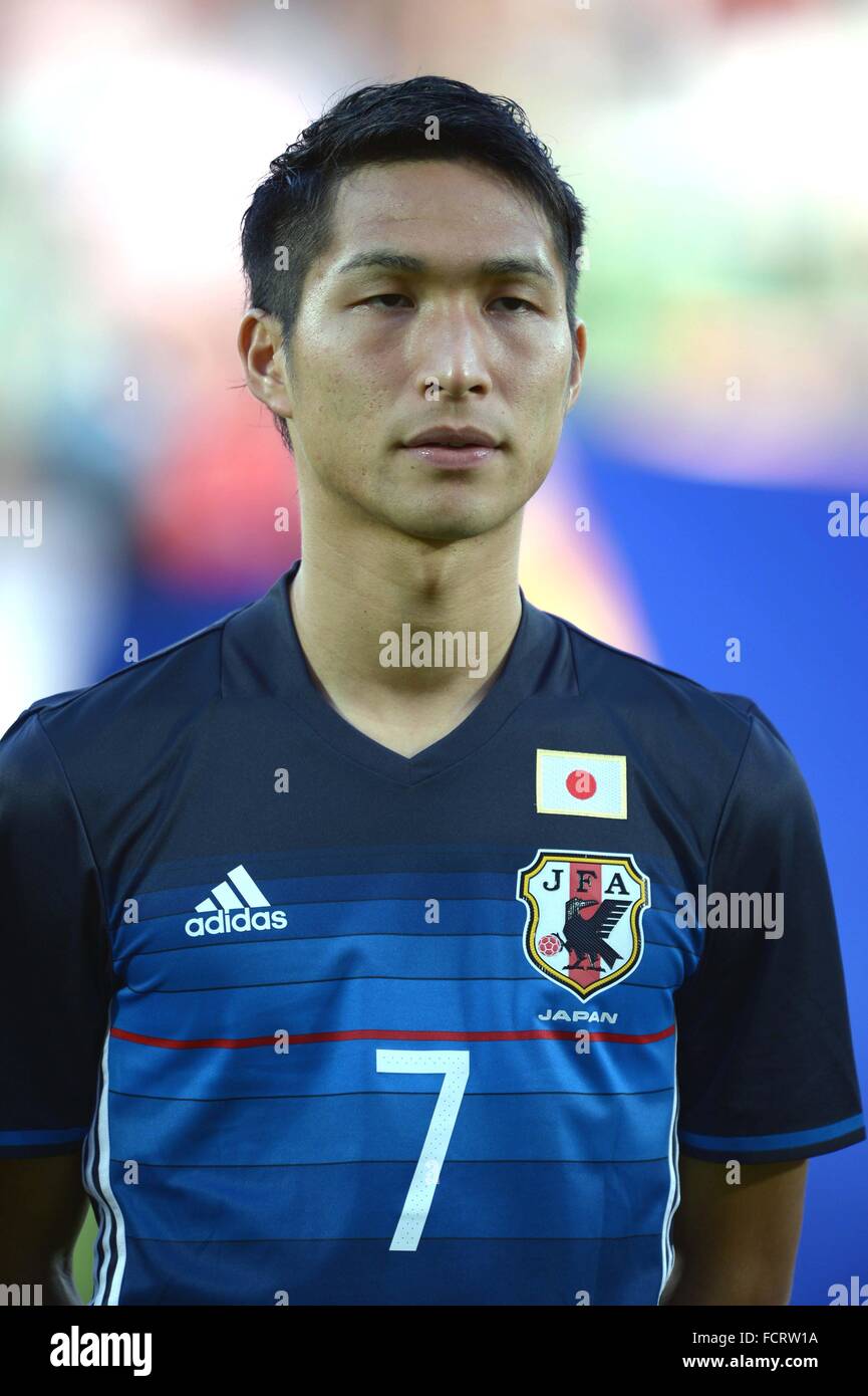 Doha, Qatar. 22nd Jan, 2016. Riki Harakawa (JPN) Football/Soccer : AFC ...