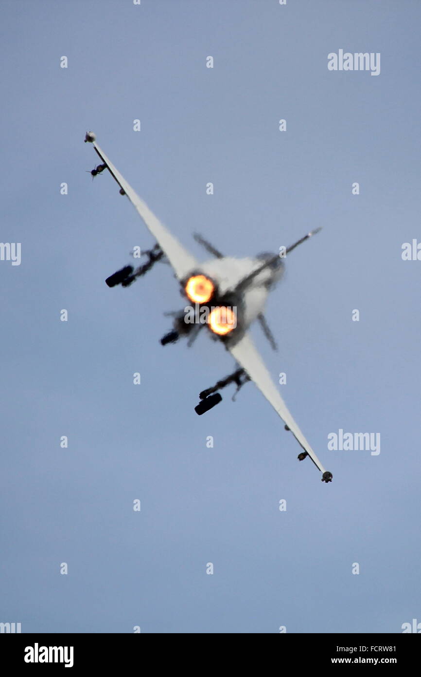 Eurofighter Typhoon FGR4 (ZK344) displaying at the East Fortune Air ...