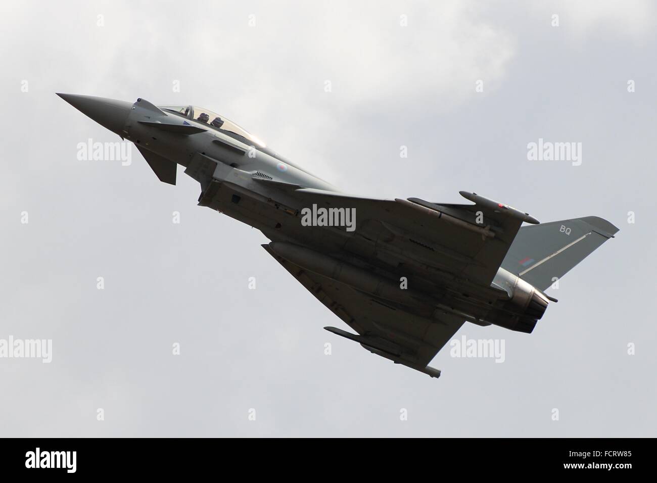 Eurofighter Typhoon FGR4 (ZK344) displaying at the East Fortune Air ...