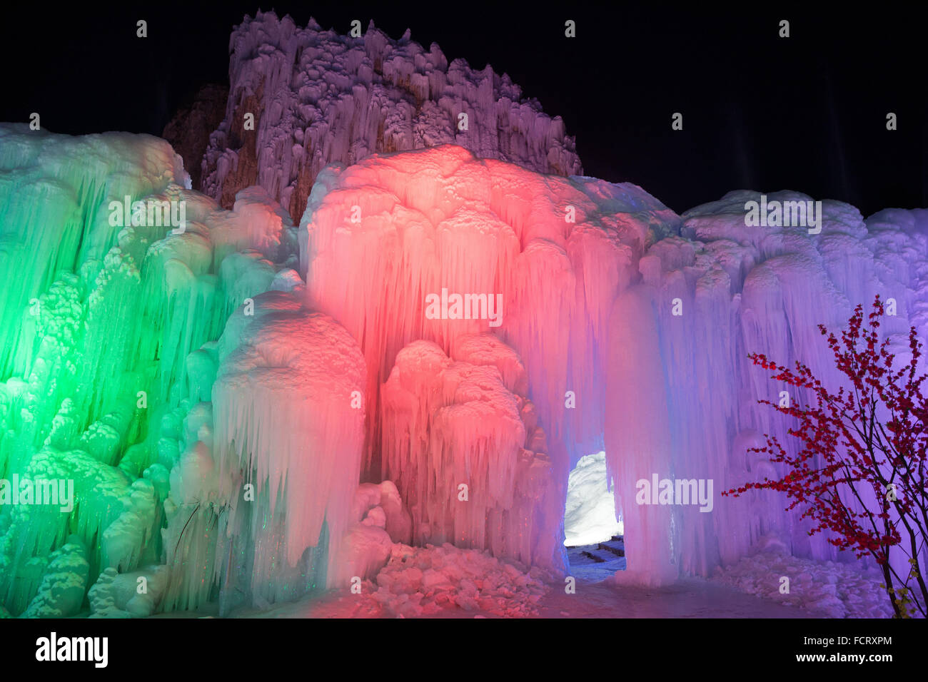 Shijiazhuang. 23rd Jan, 2016. Photo taken on Jan. 23, 2016 shows the ...