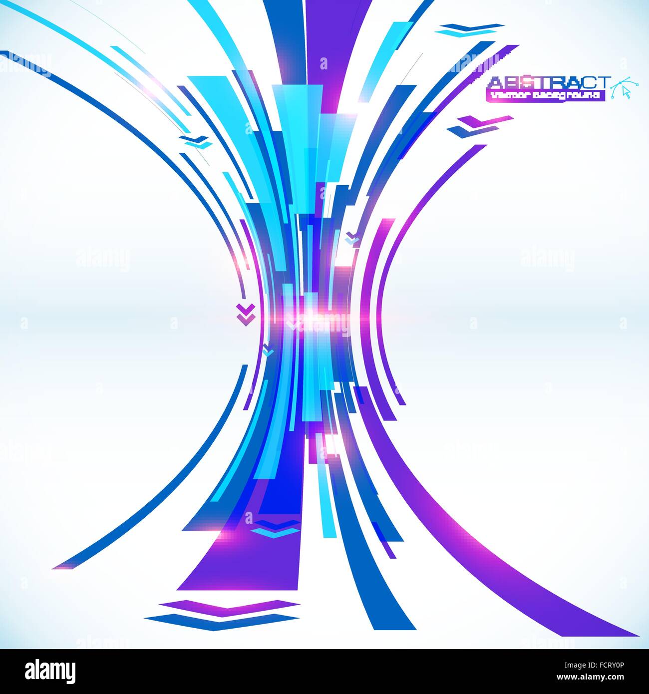 Blue abstract futuristic vector background Stock Vector Image & Art - Alamy