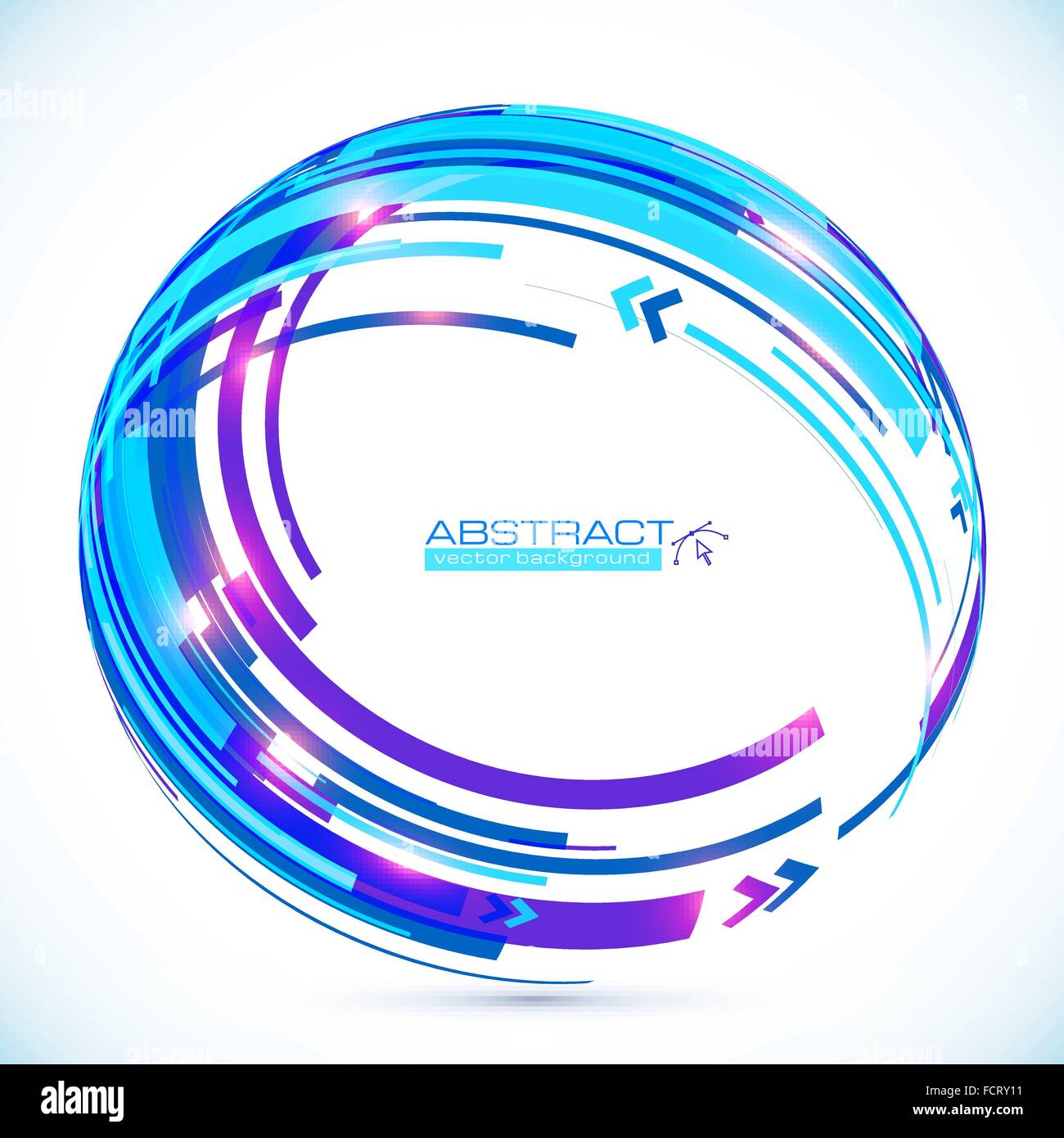Blue abstract futuristic curve vector background Stock Vector Image ...