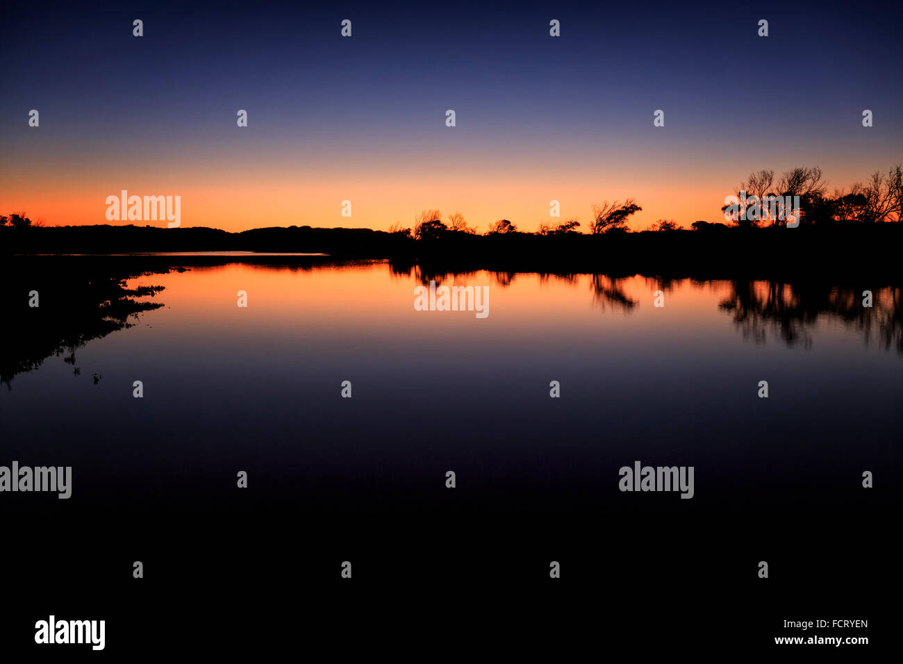 Velvet colors of sunset Stock Photo - Alamy