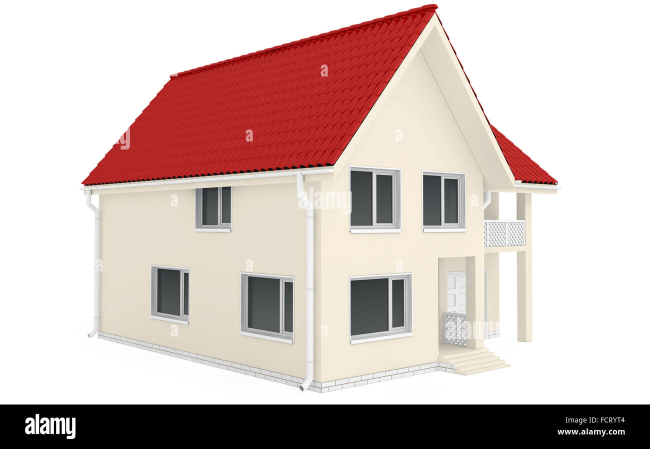 Modern residential building exterior Cut Out Stock Images & Pictures ...