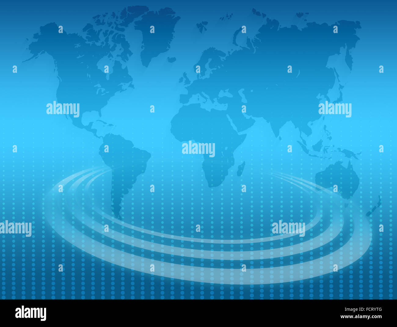 illustration of abstract background with world map Stock Photo - Alamy
