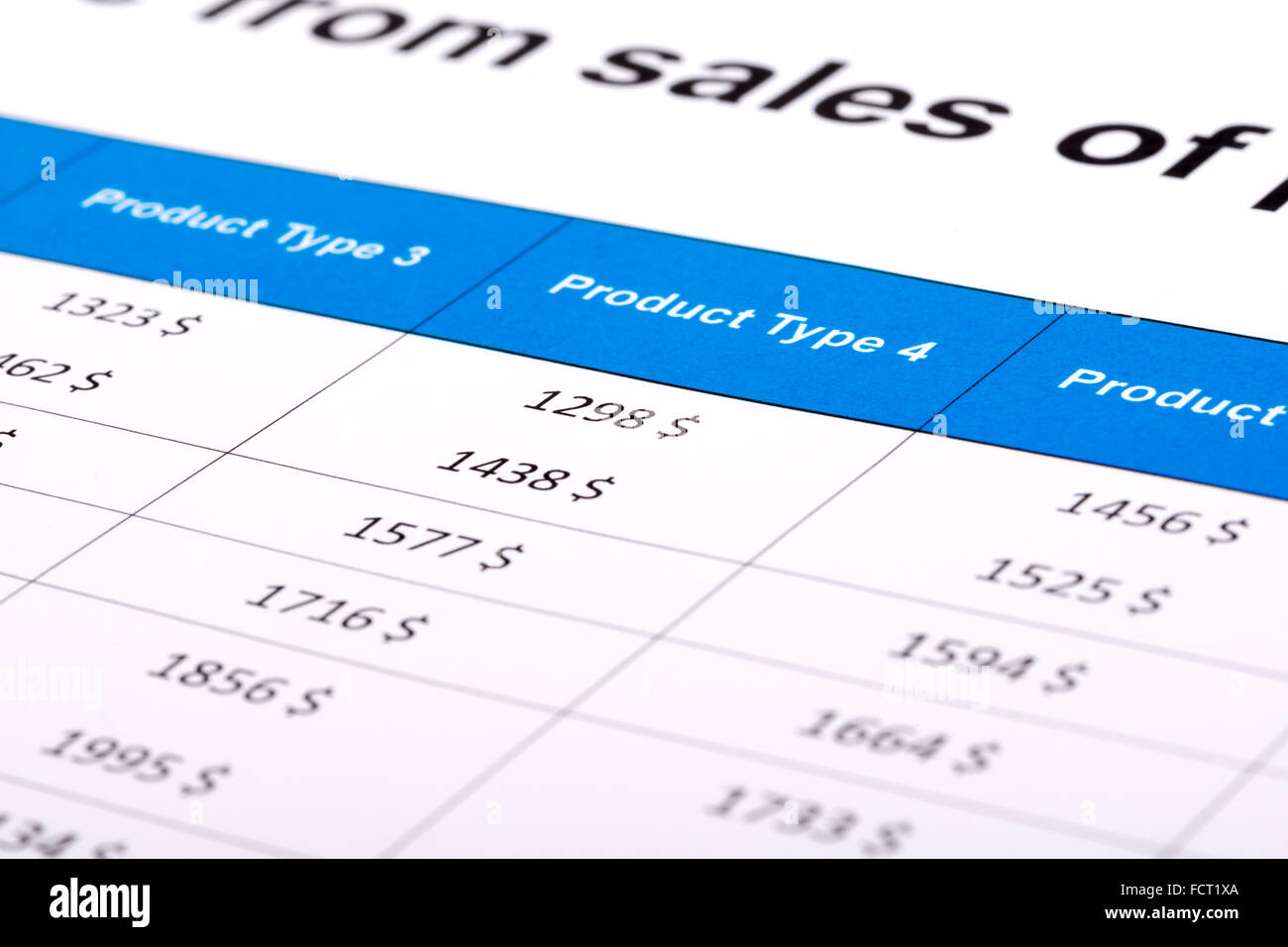 Report table hi-res stock photography and images - Alamy