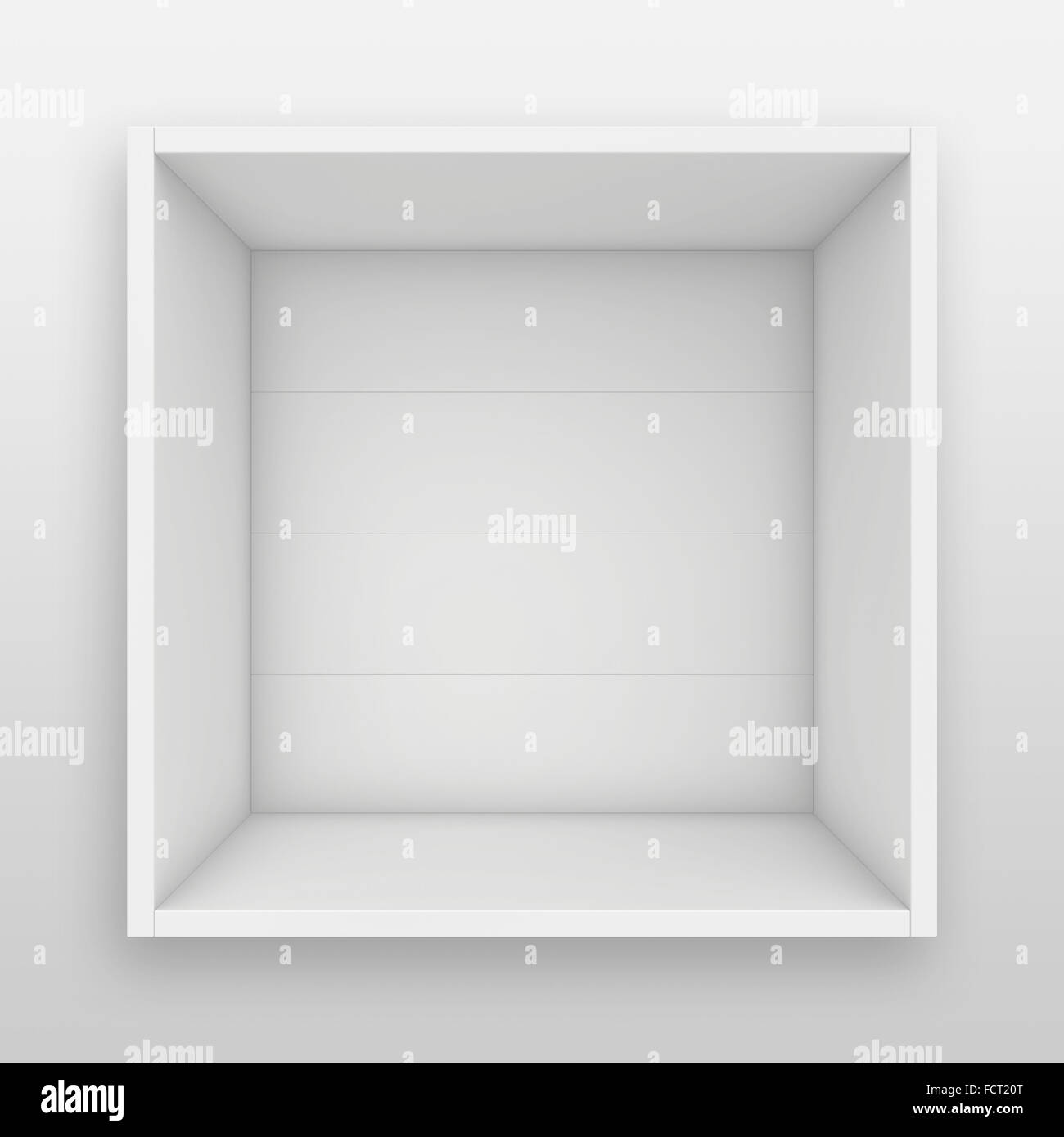 Blank wall render open office hi-res stock photography and images - Alamy