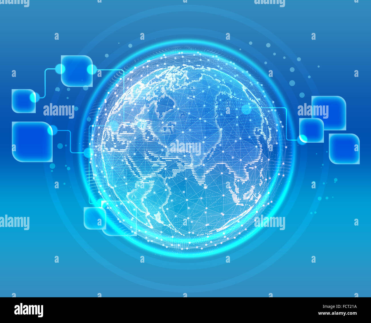 Abstract network business hi-res stock photography and images - Alamy