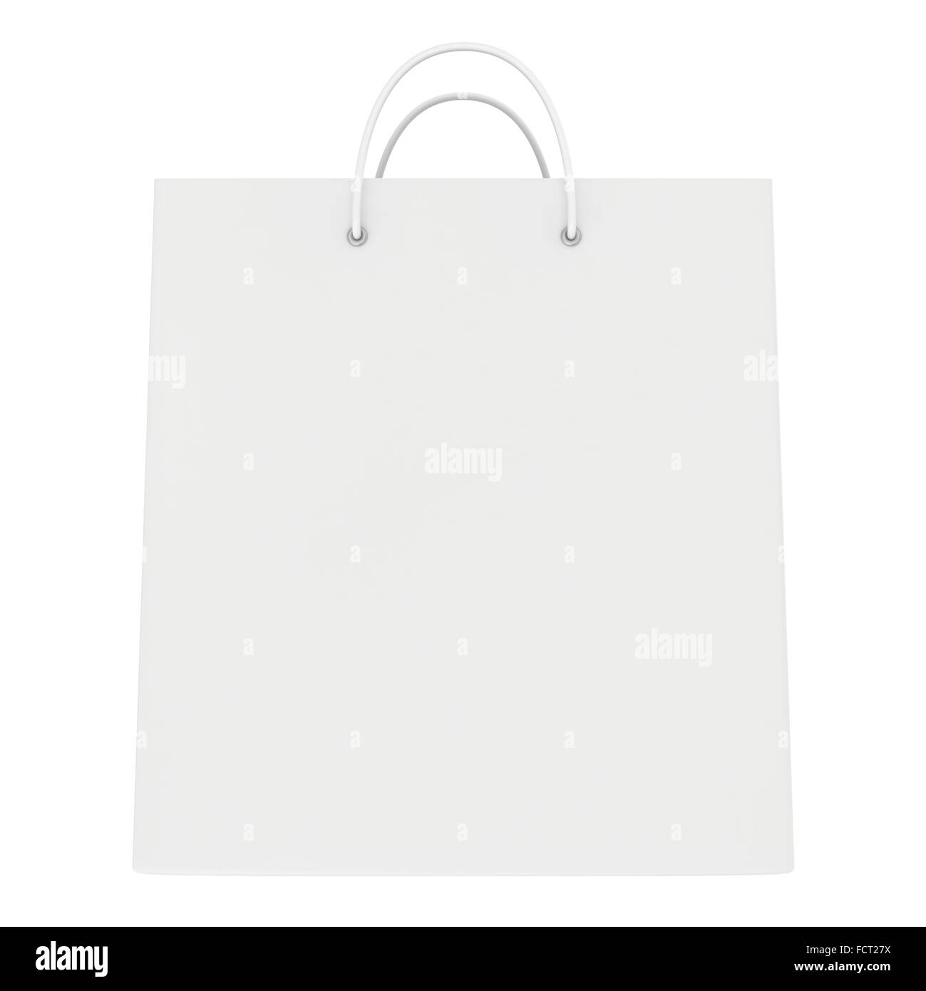 Empty package isolated on white background Stock Photo - Alamy