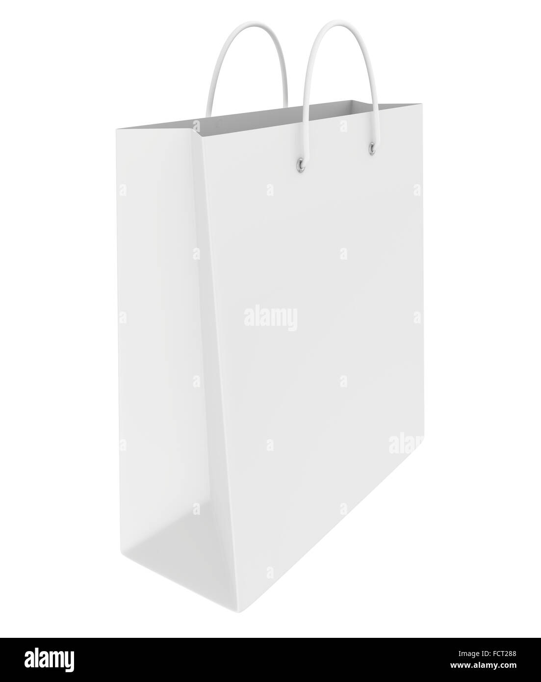 Empty package isolated on white background Stock Photo - Alamy