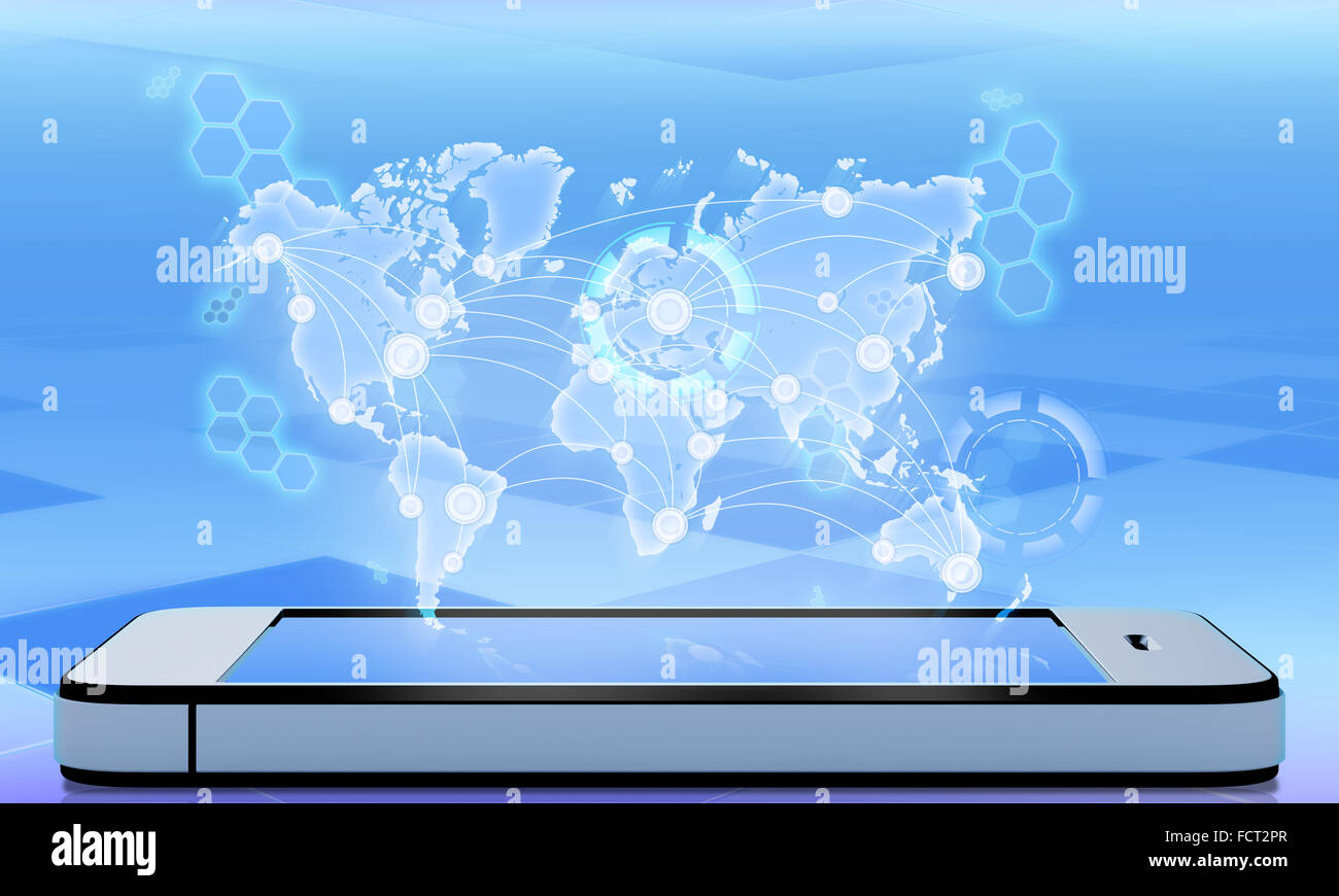 Card over the phone screen Stock Photo - Alamy