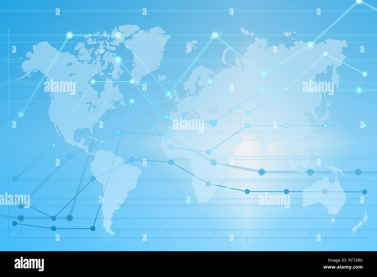Business diagram graph chart Stock Photo - Alamy