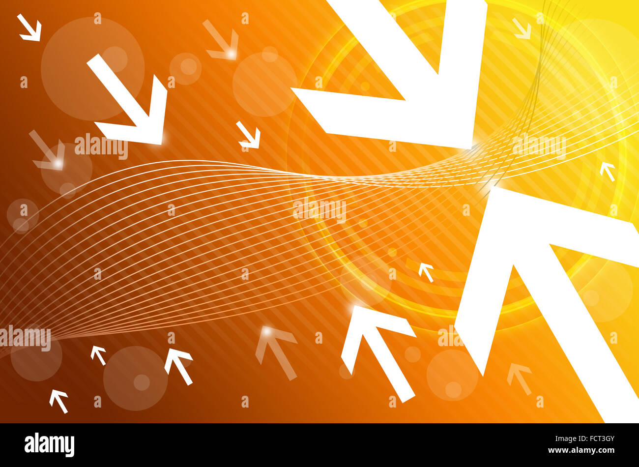 Abstract colorful background with shape arrow Stock Photo - Alamy