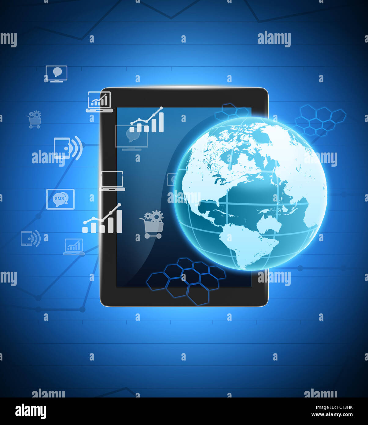 Glowing globe hi-res stock photography and images - Alamy