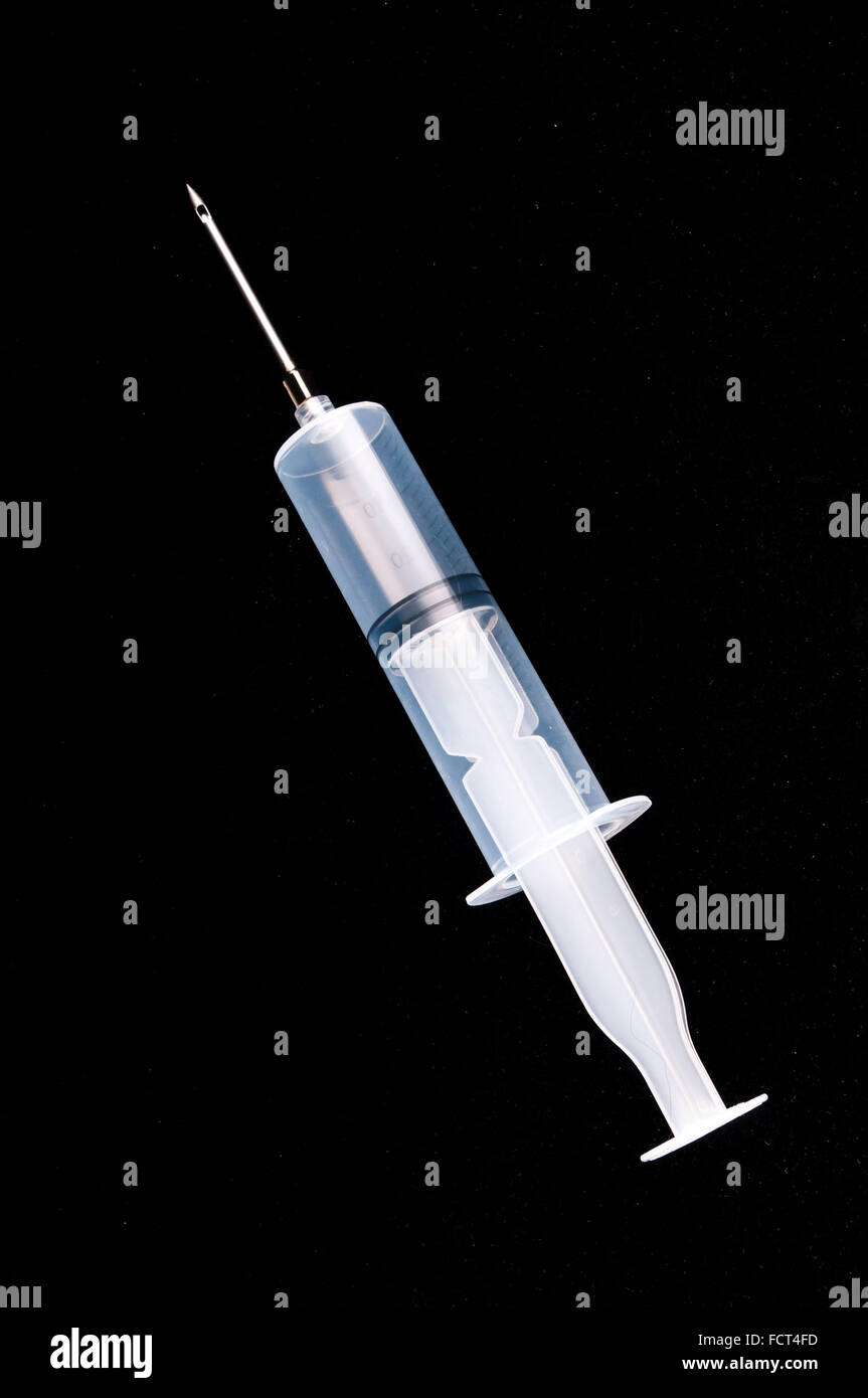 White Classic Syringe Stock Photo - Alamy