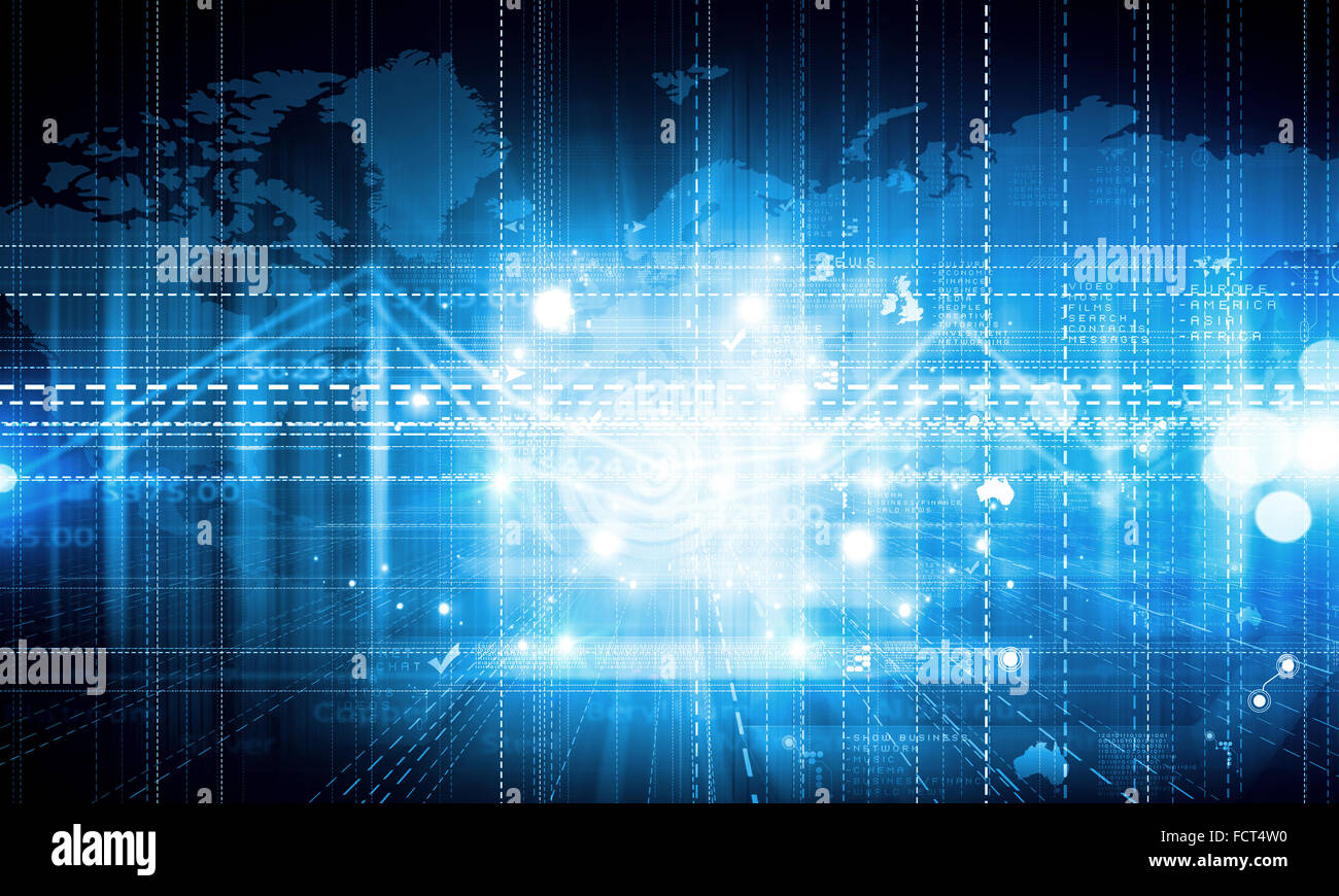 Business abstract image with high tech graphs and diagrams Stock Photo ...