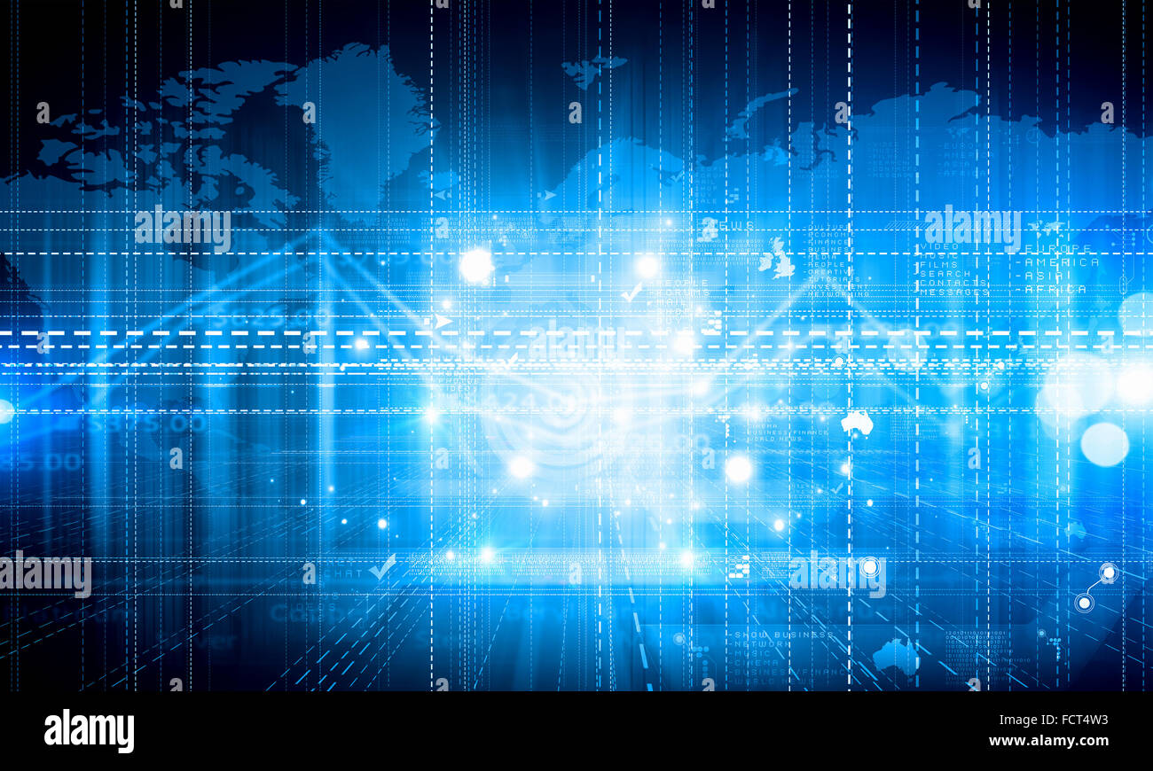 Business abstract image with high tech graphs and diagrams Stock Photo ...