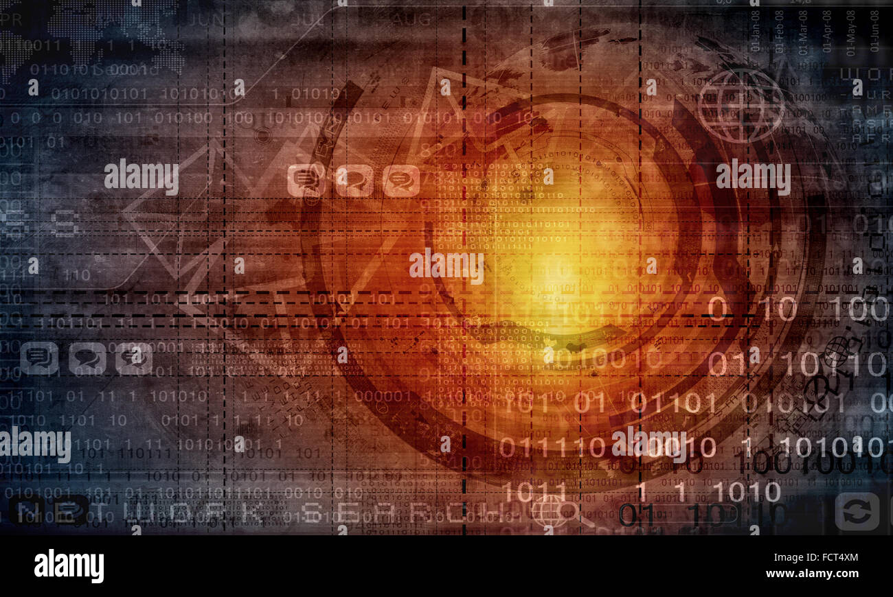 Business abstract image with high tech graphs and diagrams Stock Photo ...