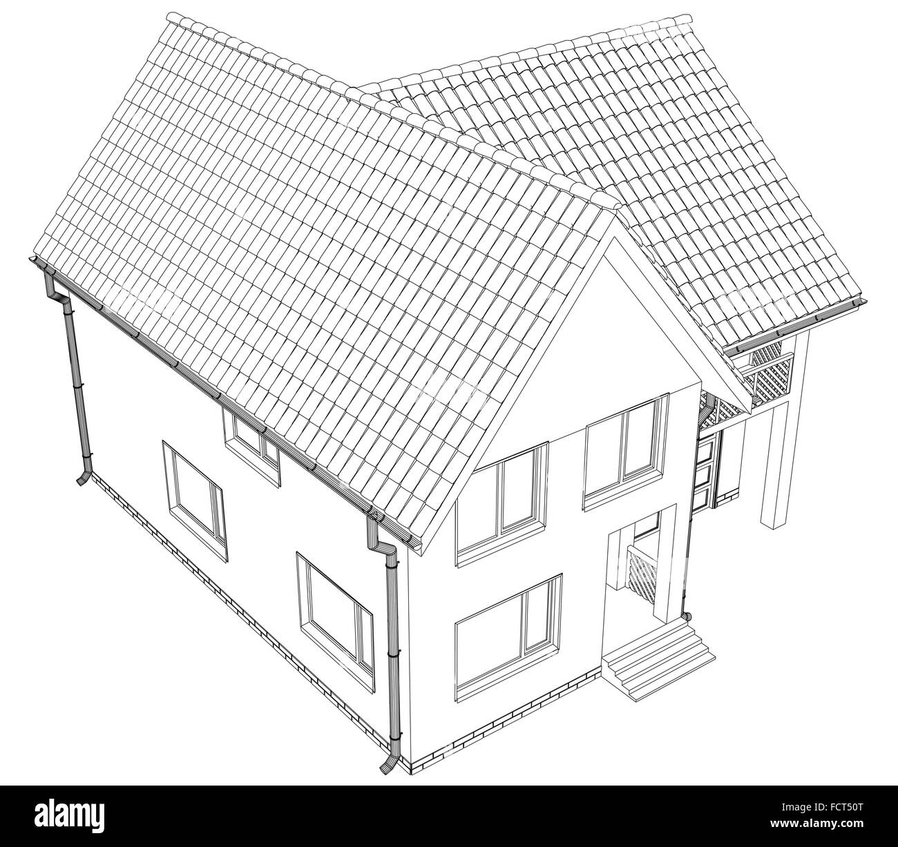 Schematic floor plan Stock Vector Images - Alamy