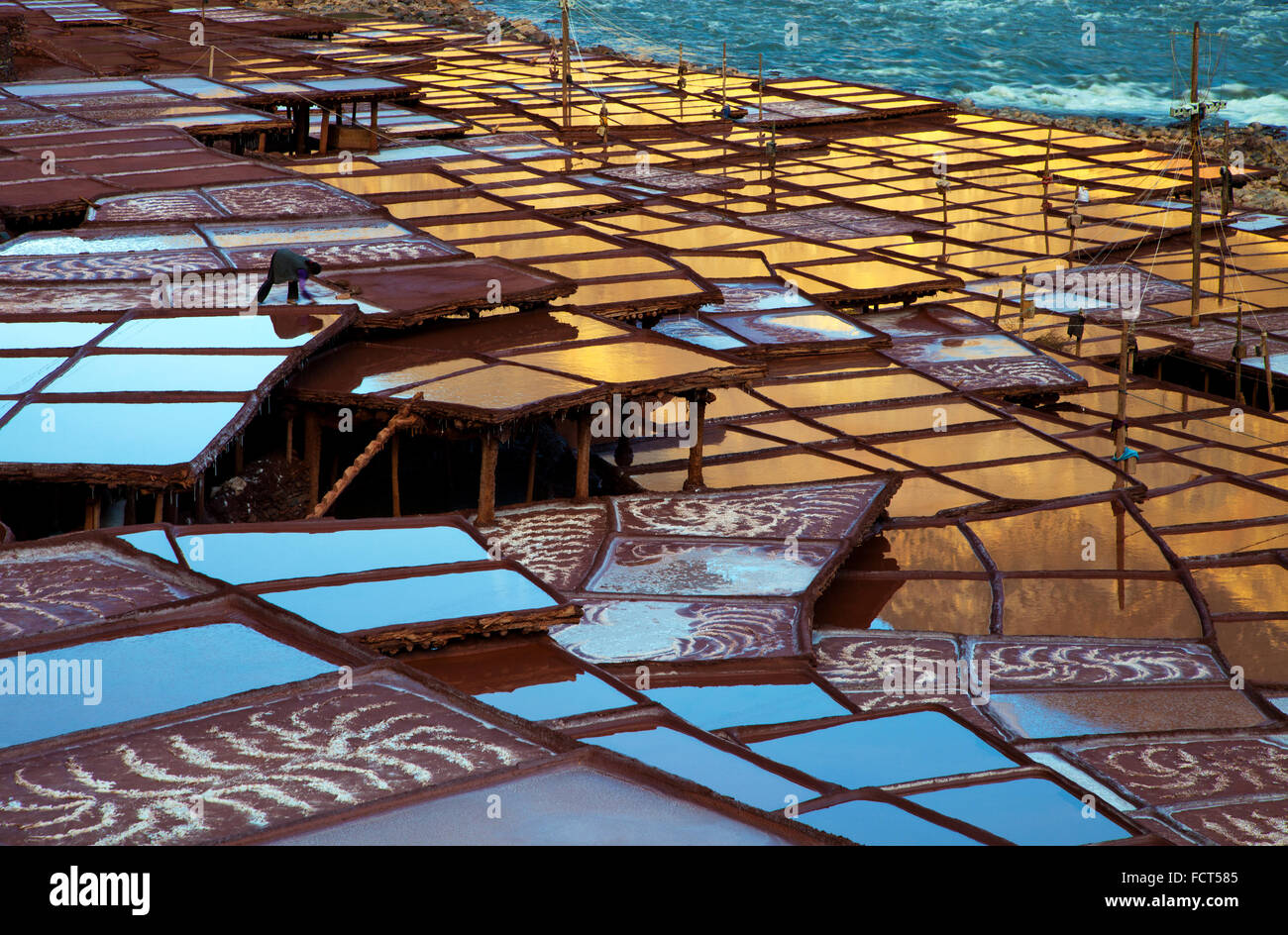 ancient well salt field Stock Photo - Alamy