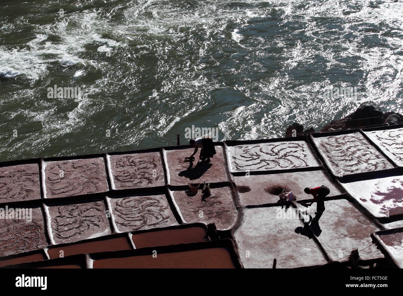 ancient well salt field Stock Photo - Alamy